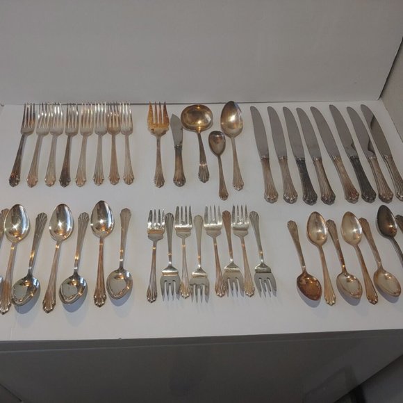 Kirk Stieff | Dining | Vintage Kirk Stieff Ep Flatware 45 Pcs Electro ...